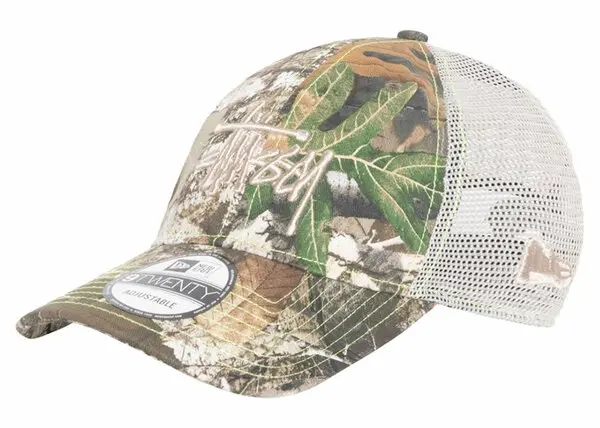 StüSsy X New Era 9twenty Trucker Cap - Real Tree Edge | Editorialist